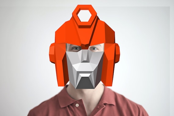 DIY Papercraft Transformer Hotrod Transformer Printable - Etsy Singapore