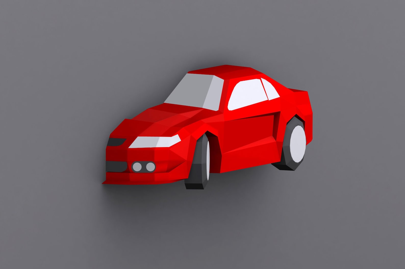 DIY Papercraft Car,papercraft Wall Decor,3d Wall Art,lowpoly Car,3d Car ...