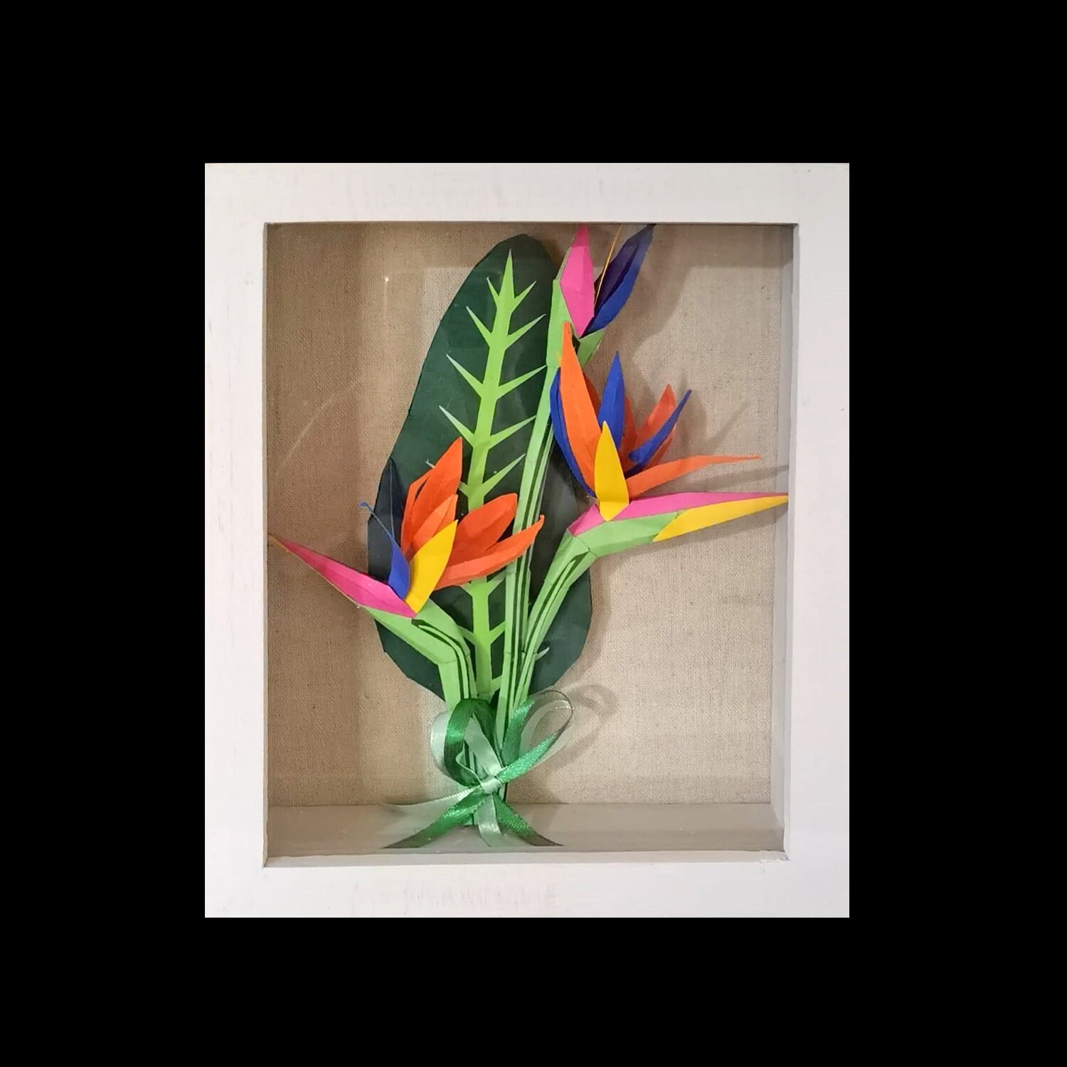 DIY Papercraft Strelitzia Flower,lowpoly Strelitzia Dxf,papercraft ...