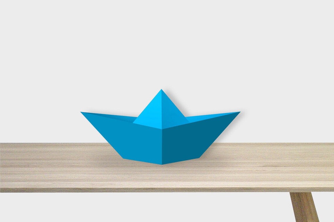DIY Papercraft Boat Templates,birthday Party Decor,beach Party Theme ...