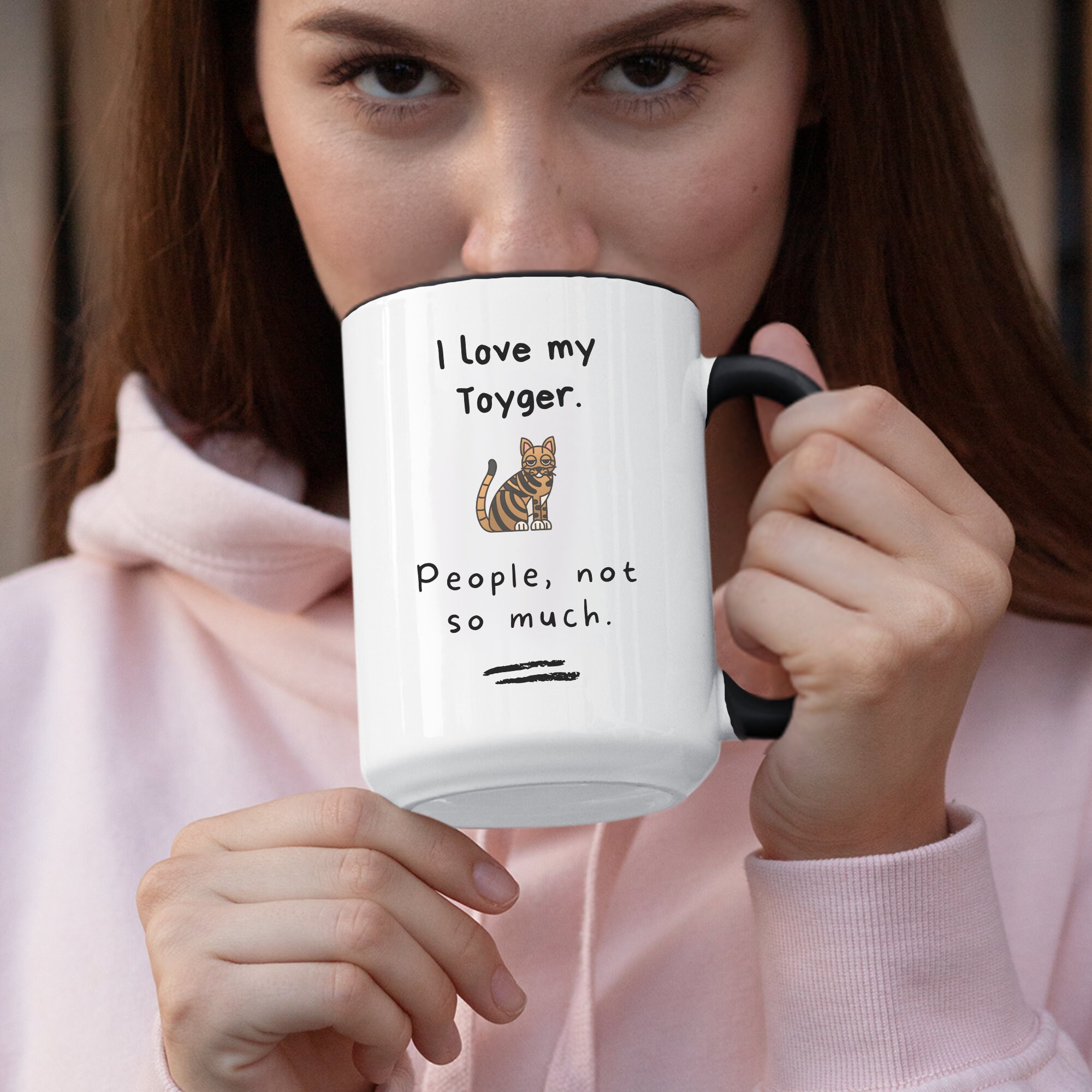 I Love My Toyger Cat Coffee Mug Cat Lover Gift Funny Cat - Etsy