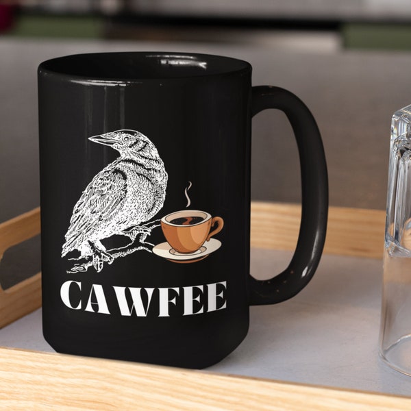 Cawfee Coffee Mug - Etsy
