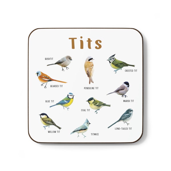 Funny Bird Coasters - Etsy