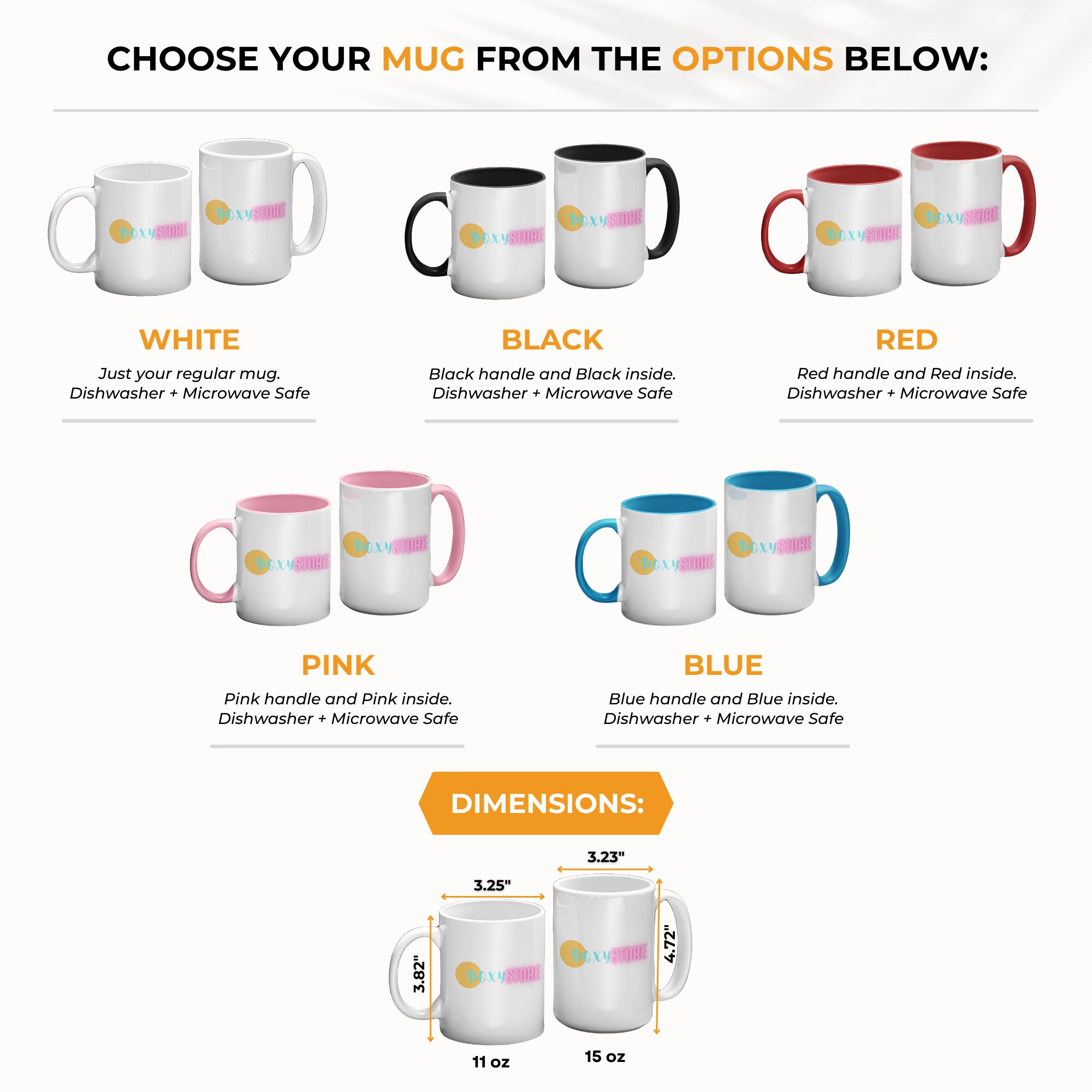 Personalized Printable Custom, Modern Ceramic Mug, Best Friend Print ...