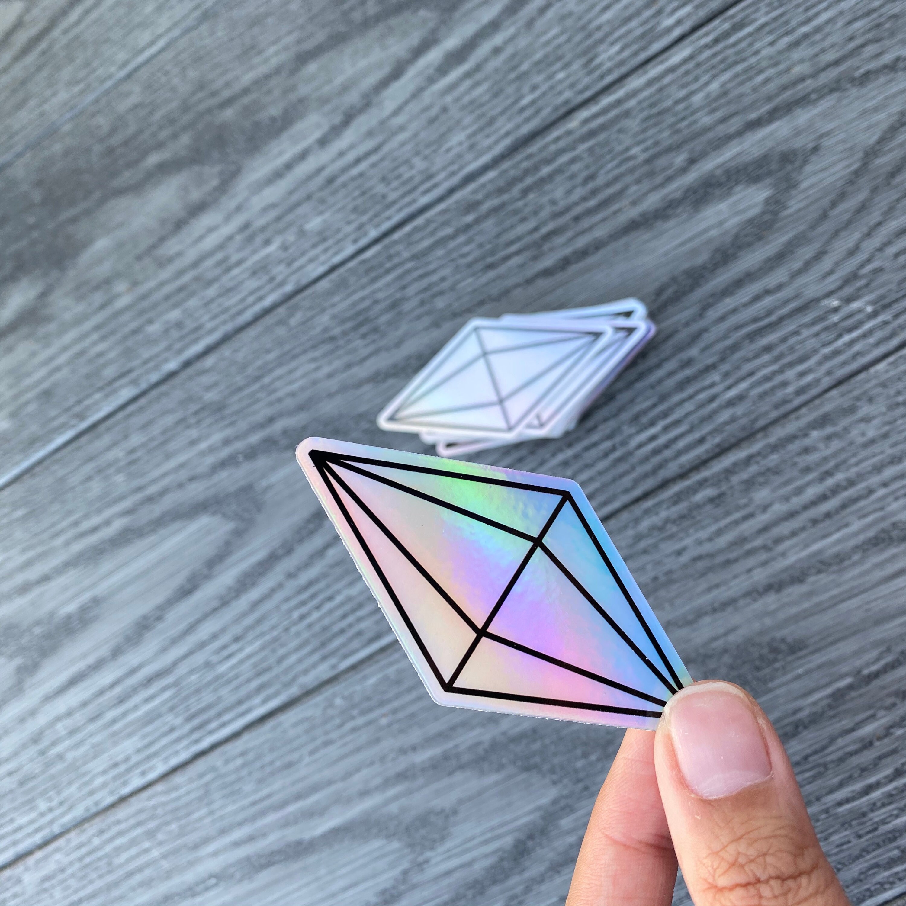 Holographic Plumbob Sims Gem Mood Diamond Shiny Videogame - Etsy