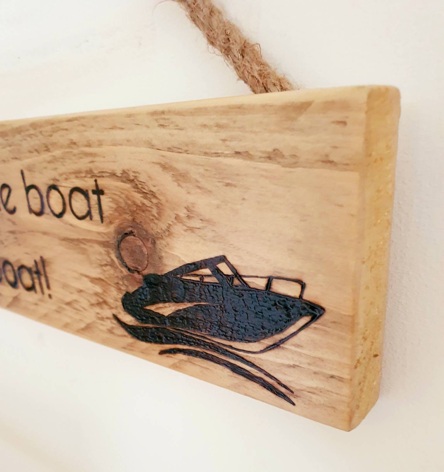 Nautical design sign boat sign hanging sign rustic sign | Etsy