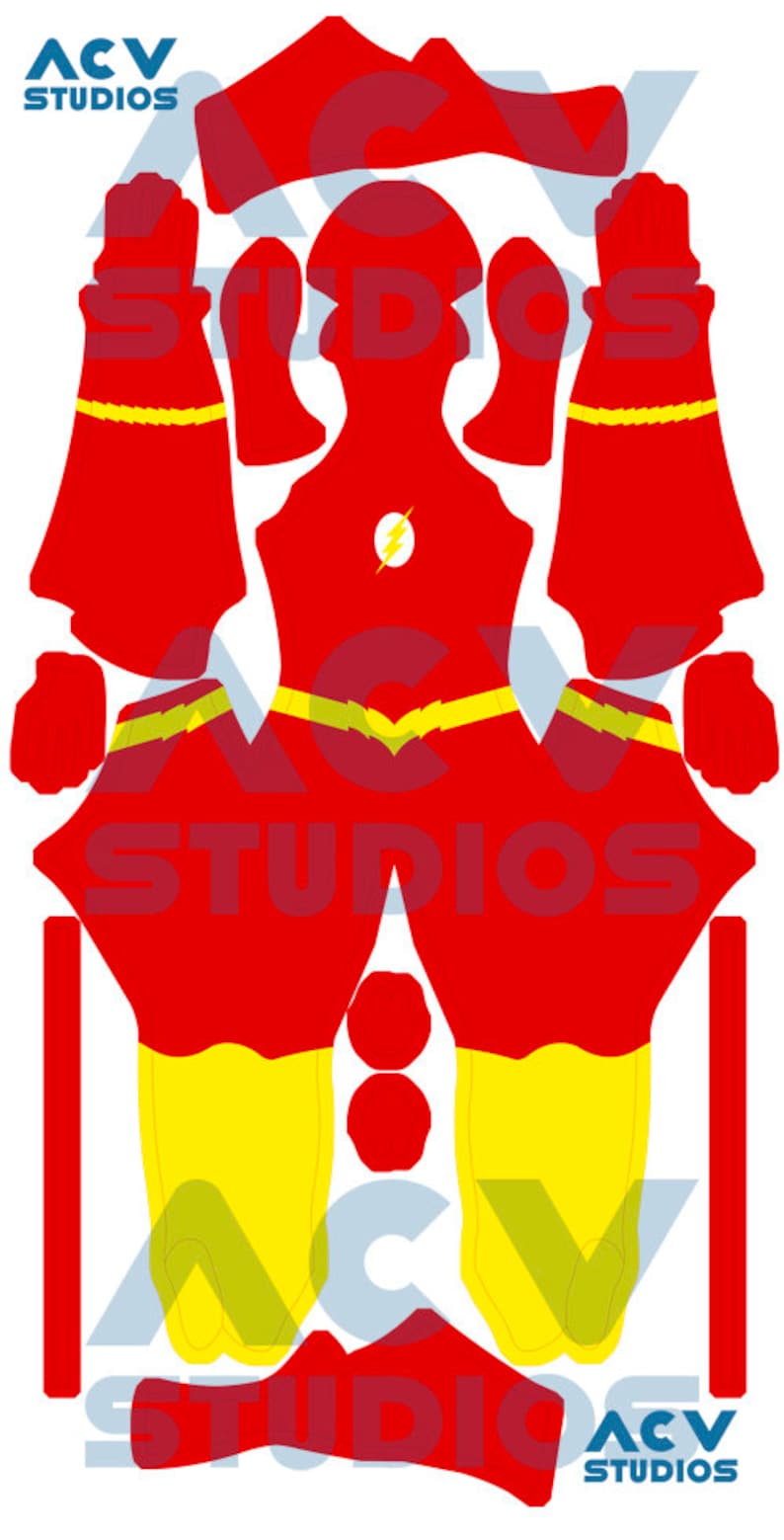 Classic Flash Suit Pattern - Etsy