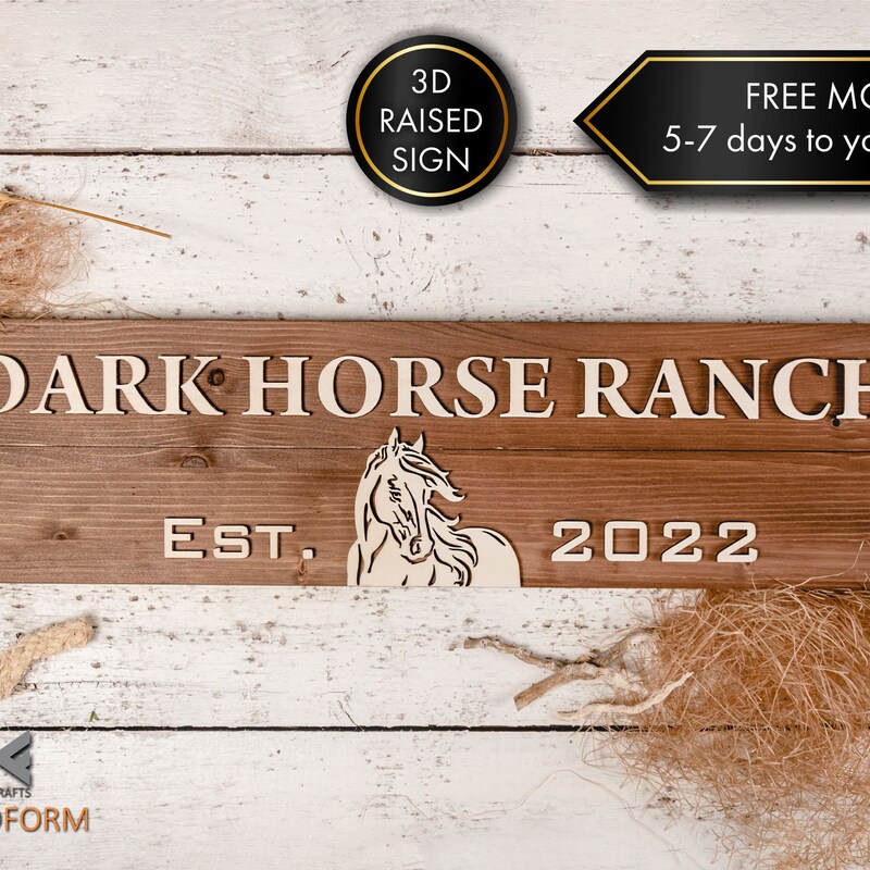 Ranch Sign - Etsy