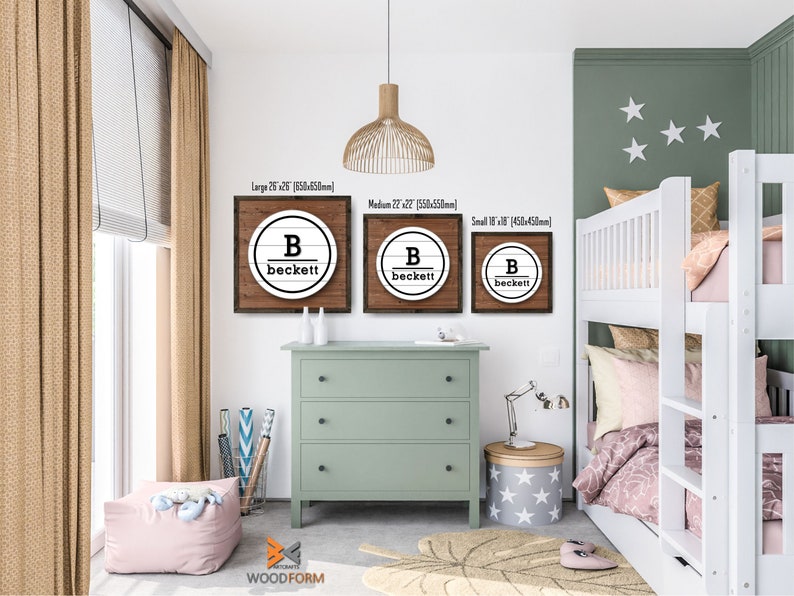 Nursery Name Sign Name Sign for Nursery Nursery Wall Decor | Etsy