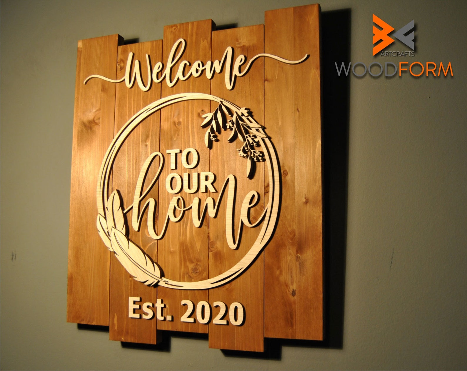 Welcome Home Sign Welcome Sign Home Sign Date Sign | Etsy Canada