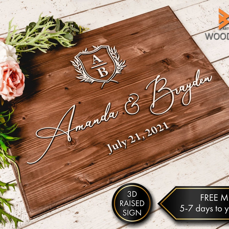 Wood Wedding Signs - Etsy