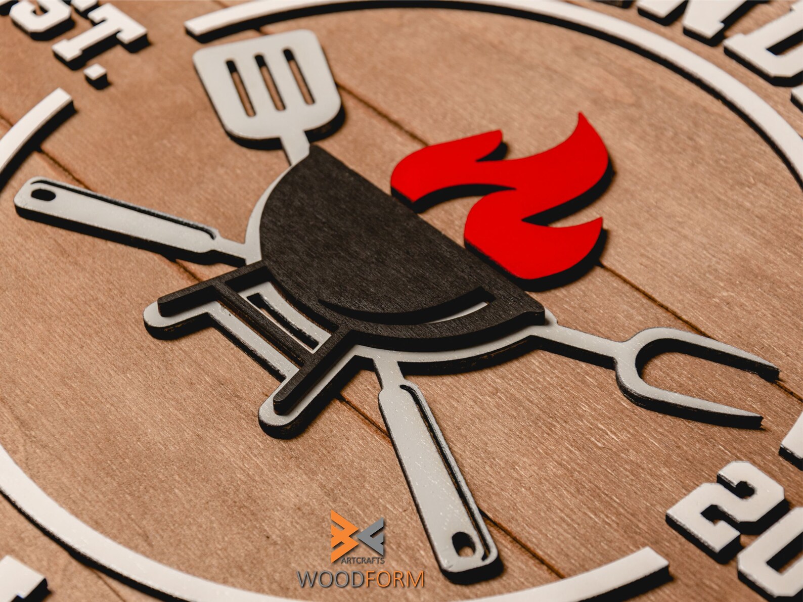 BBQ Sign, Grill Sign, Barbecue Sign, Bar & Grill Sign, Man Cave Sign ...