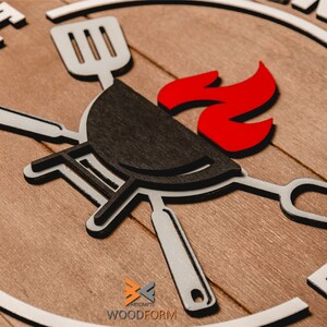 BBQ Sign, Grill Sign, Barbecue Sign, Bar & Grill Sign, Man Cave Sign ...