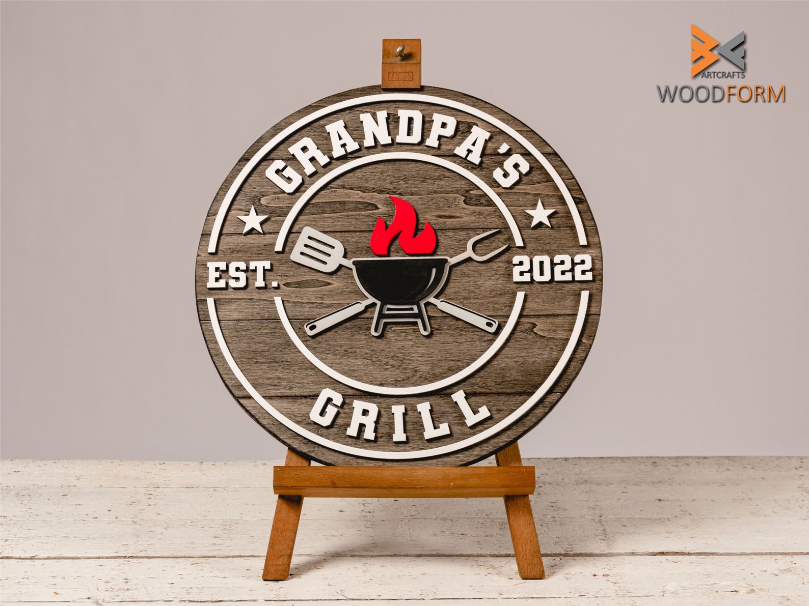 BBQ Sign, Grill Sign, Barbecue Sign, Bar & Grill Sign, Man Cave Sign ...