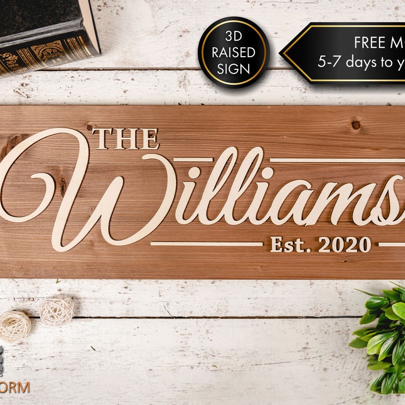 Custom Wood Signs - Etsy