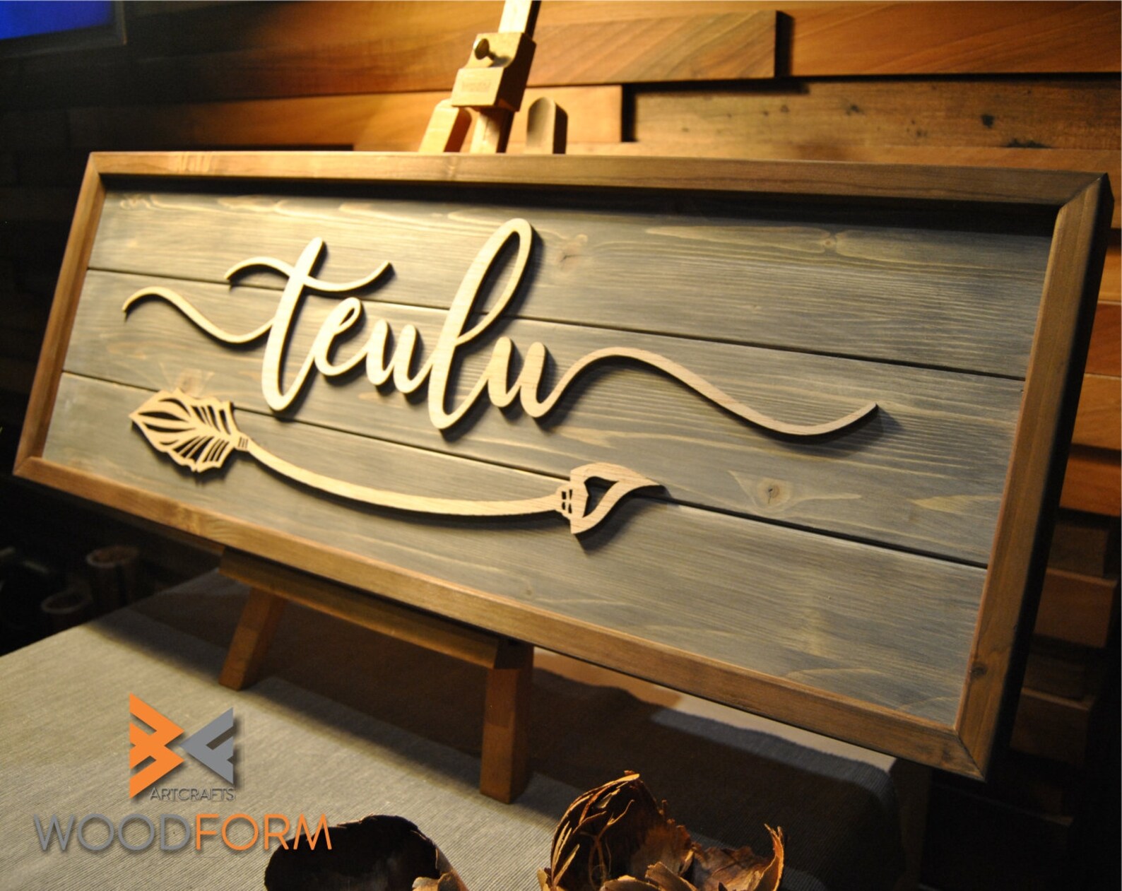 Custom Name Sign, Family Name Sign, Custom Wood Sign, Last Name Sign ...