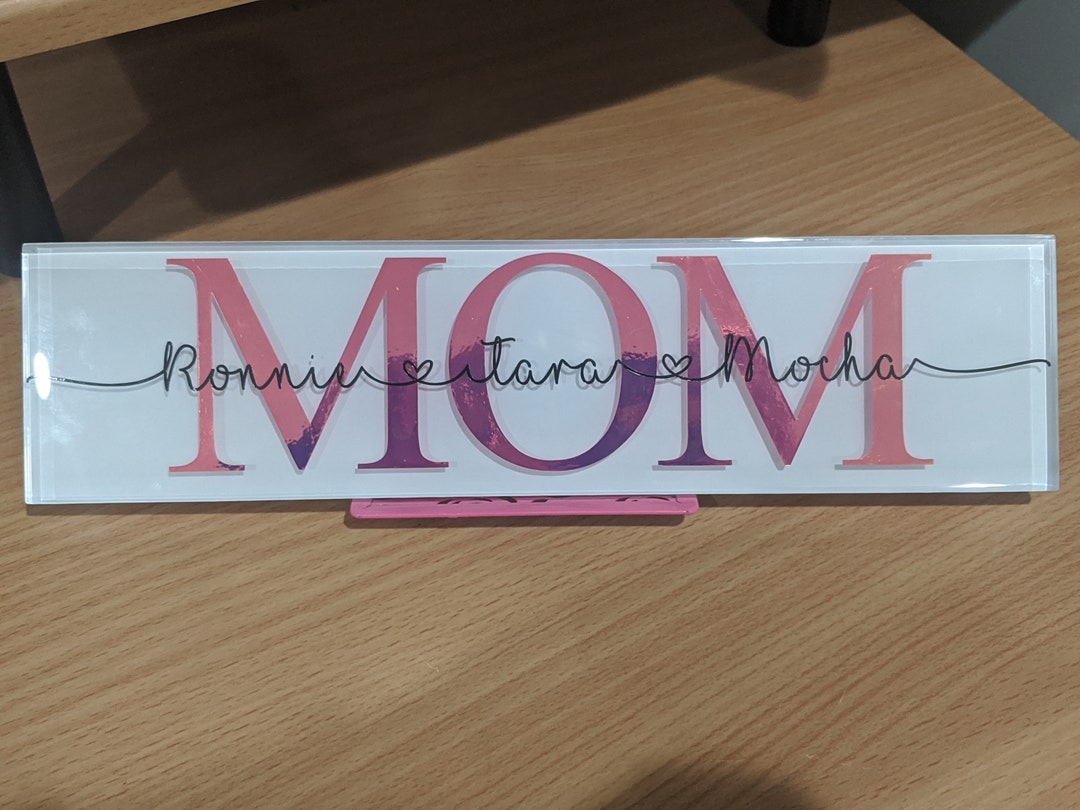 Mom Tile Sign - Etsy