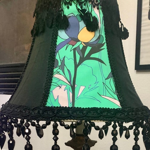Absinthe Lamp Shade Lampshade Art Nouveau Bohemian Decor - Etsy