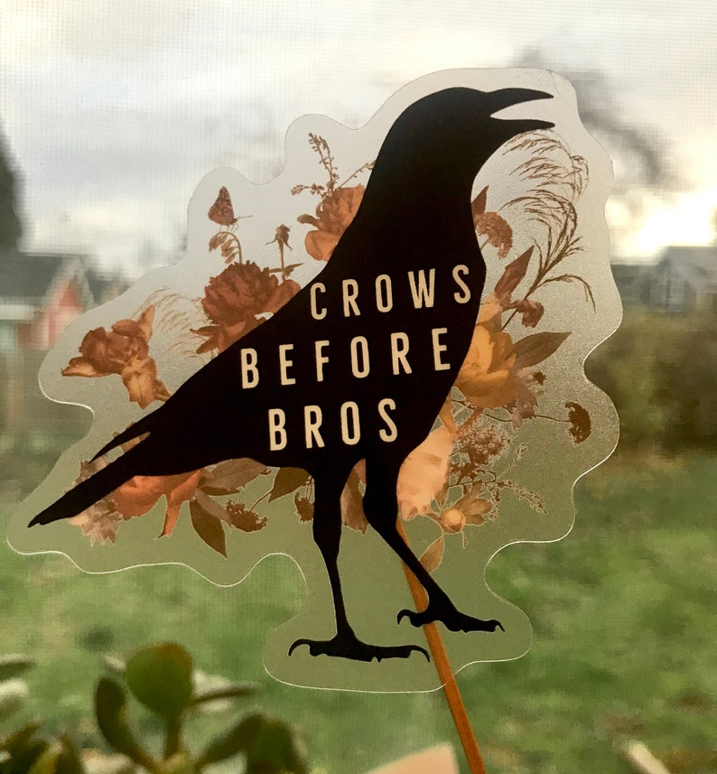 Crows Before Bros Sticker - Etsy