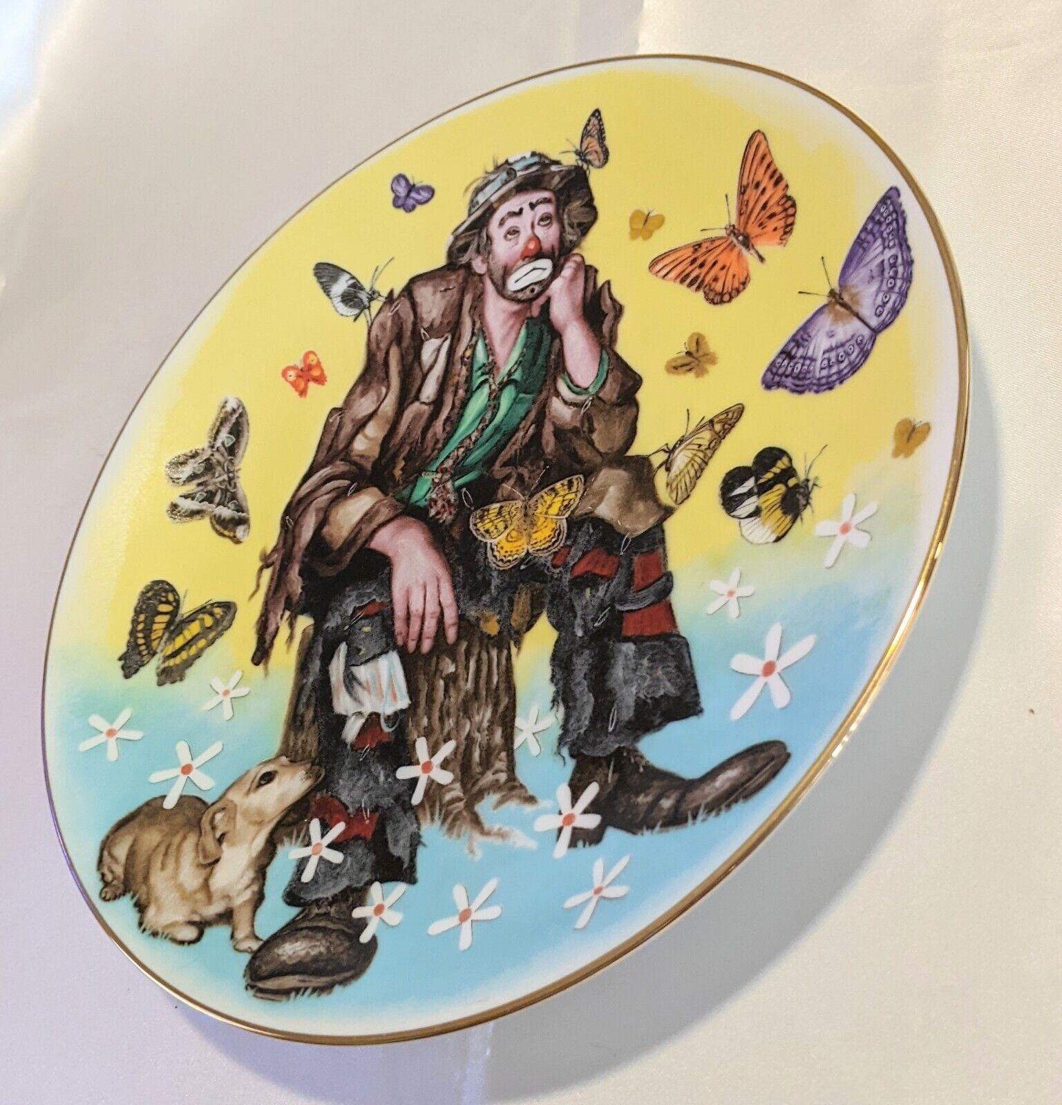 Vintage 1991 Flambro Emmett Kelly Jr SPRING Collectors Plate 4049 of ...