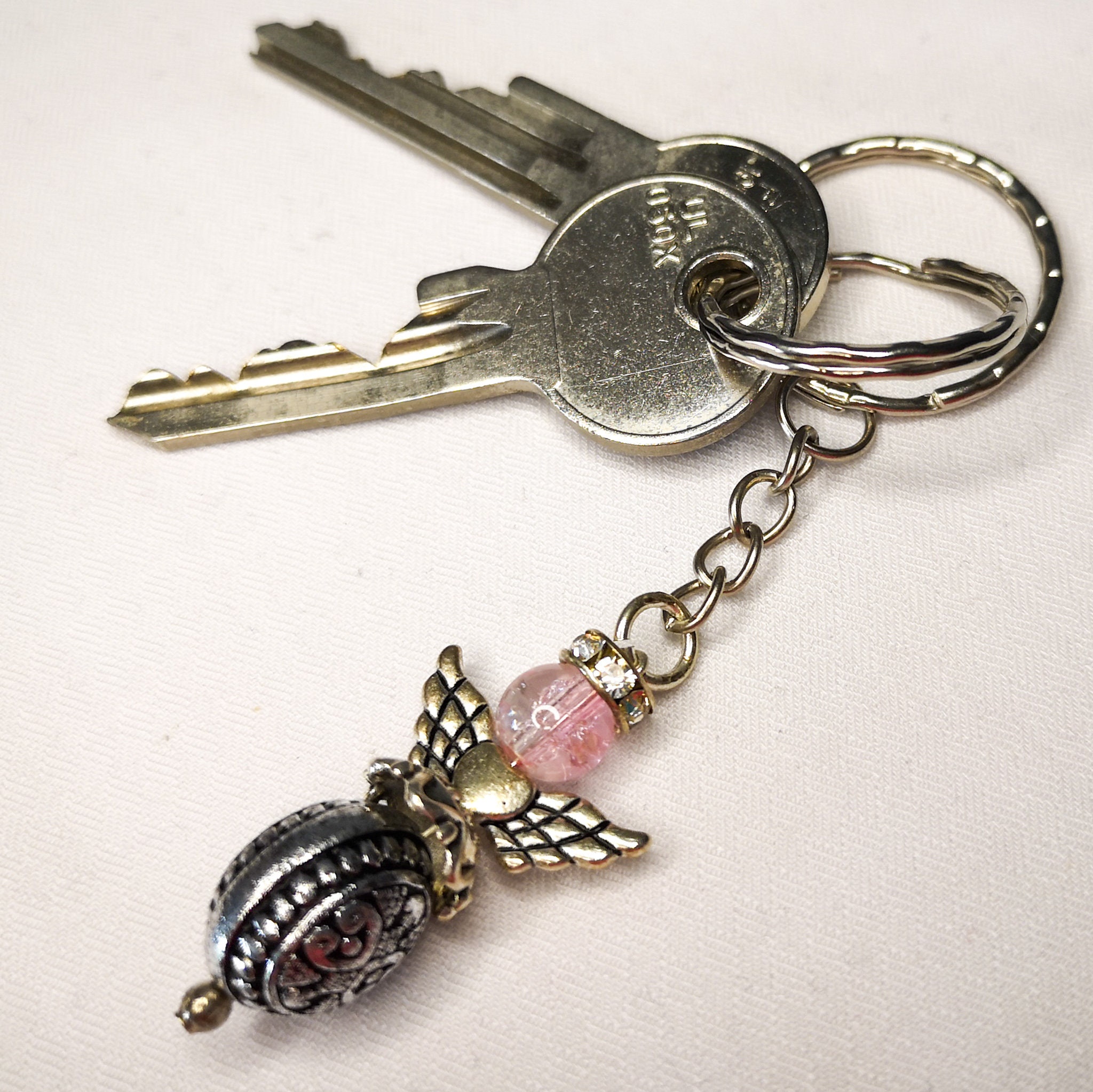 ORIFIĖL Guardian Angel Key Chain Black and other colours | Etsy