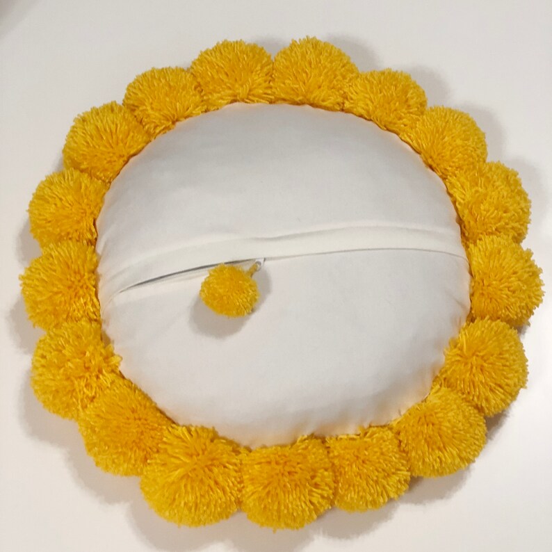 Punch Needle Sun Pillow Nursery Decoration Baby Sunny Pillow | Etsy