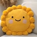 Punch Needle Sun Pillow Nursery Decoration Baby Sunny Pillow - Etsy