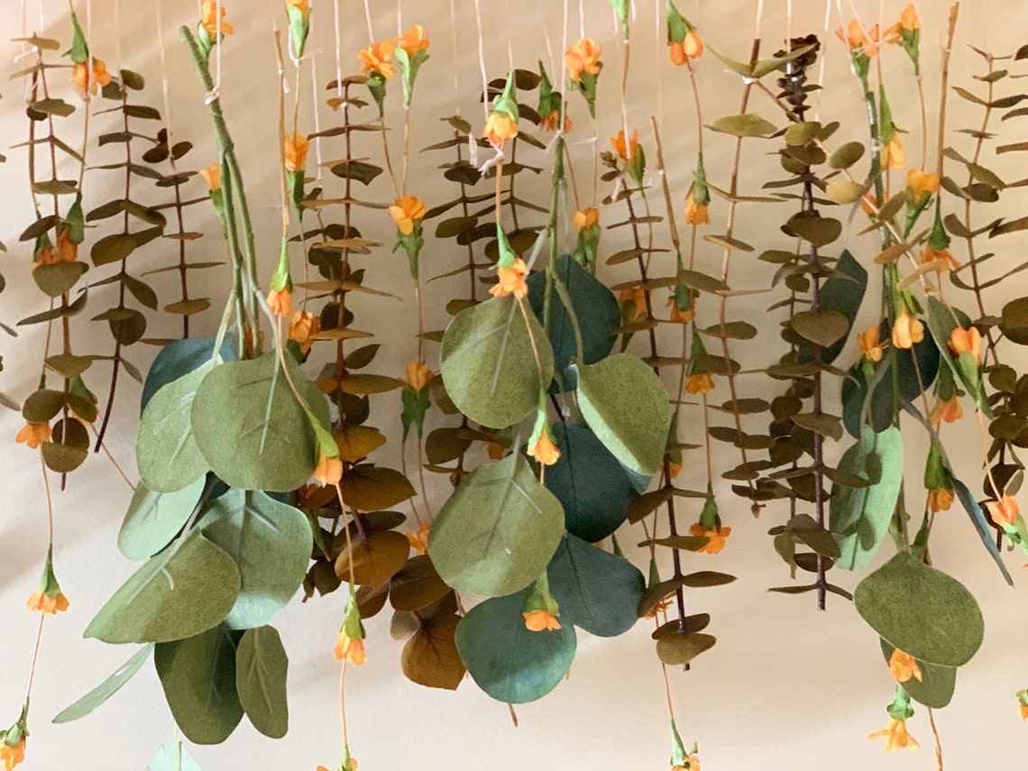 Eucalyptus Wall Hanging-boho Decor-wall Hanging Eucalyptus-bohemian ...