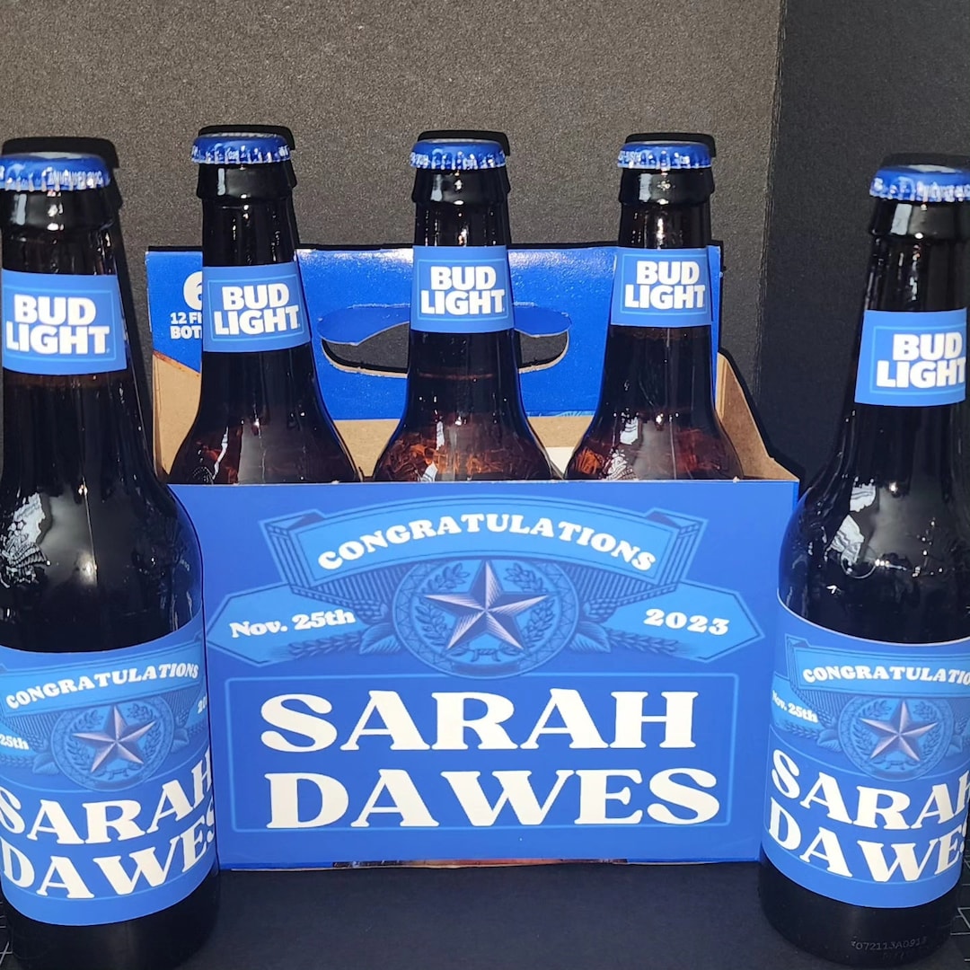 Personalized Bud Light Labels - Etsy