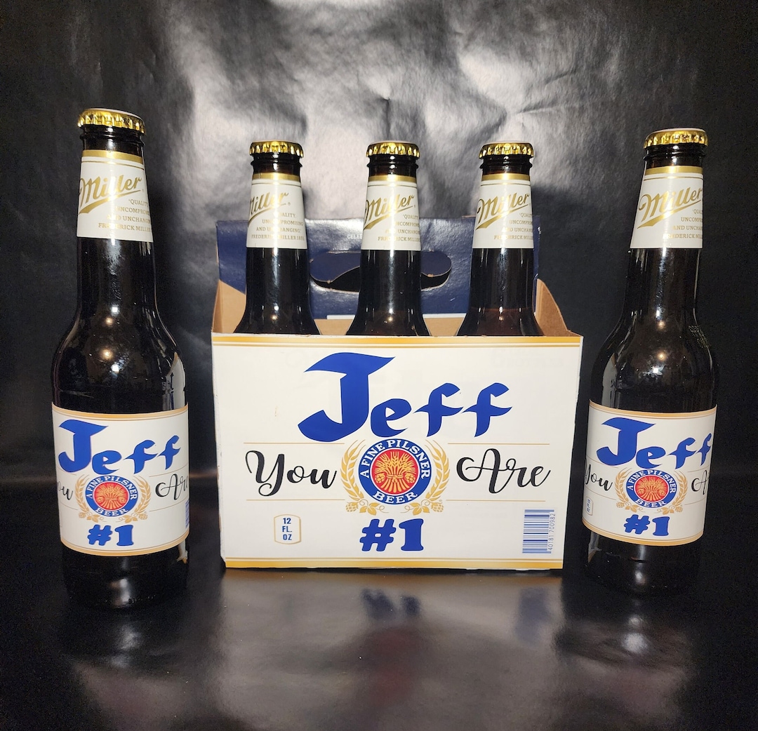 Personalized Miller Lite - Etsy