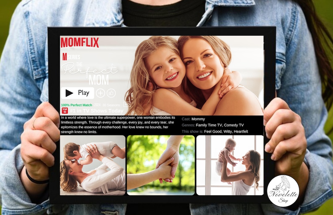 Netflix Personalized Movie Collage With Picture Frame - Etsy