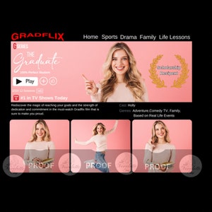 Netflix Personalized Movie Collage With Picture Frame - Etsy