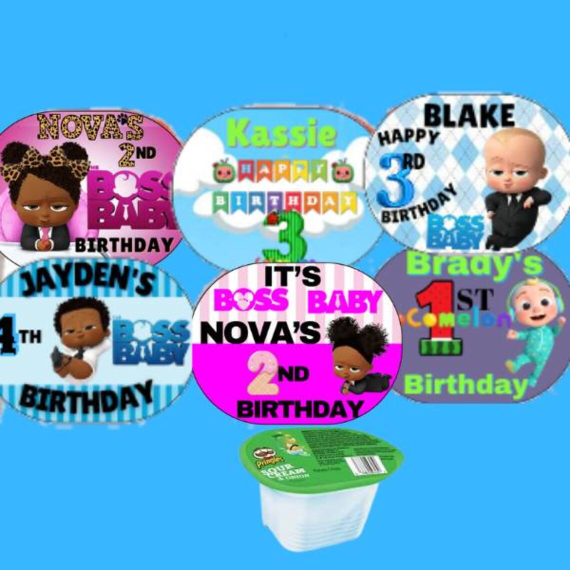 Personalized Pringles Stackables - Etsy