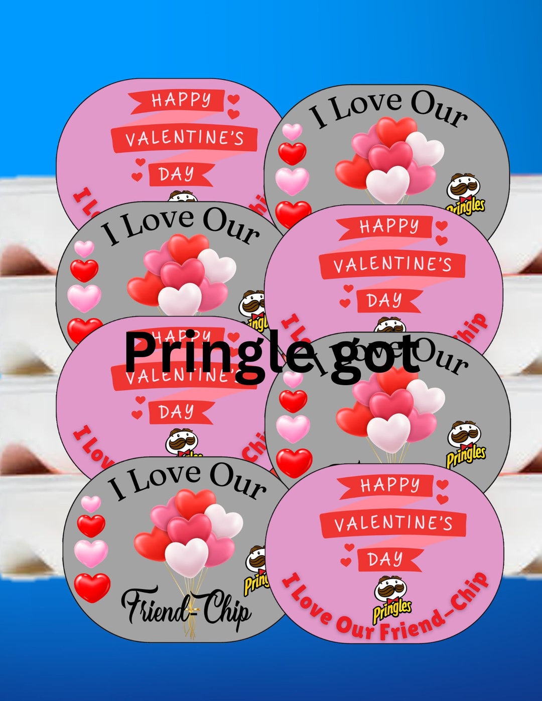 Personalized Pringles Stackables - Etsy
