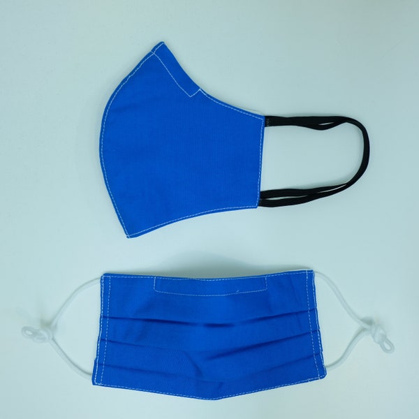 Royal Blue Mask - Etsy