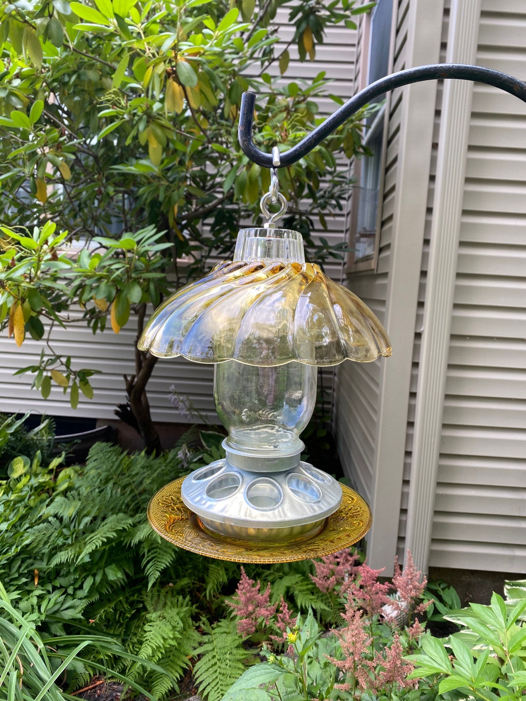 Amber Bird Feeder - Etsy