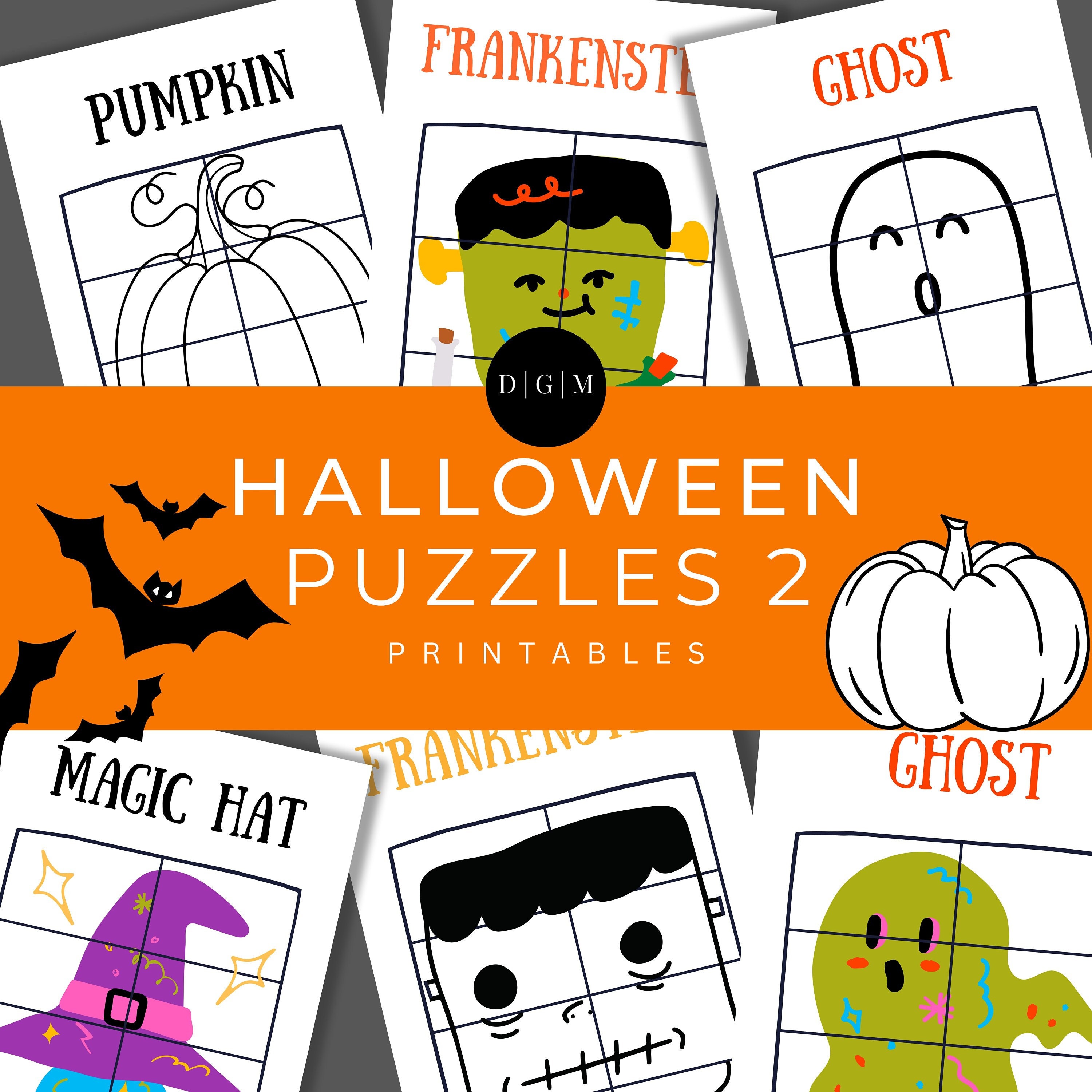 Halloween Picture Puzzles