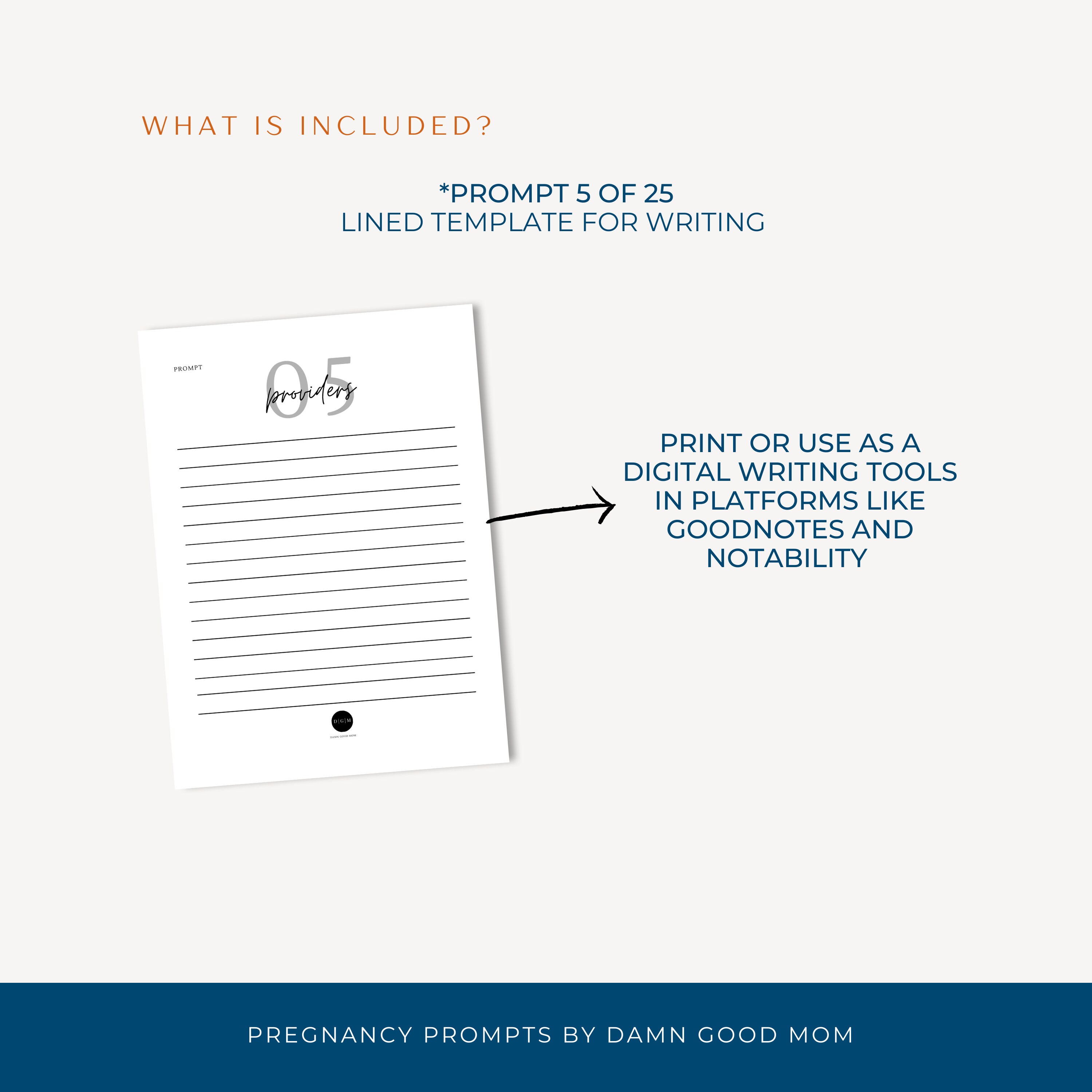 Pregnancy Journal Prompts {printable} | Pregnancy Printables - Etsy