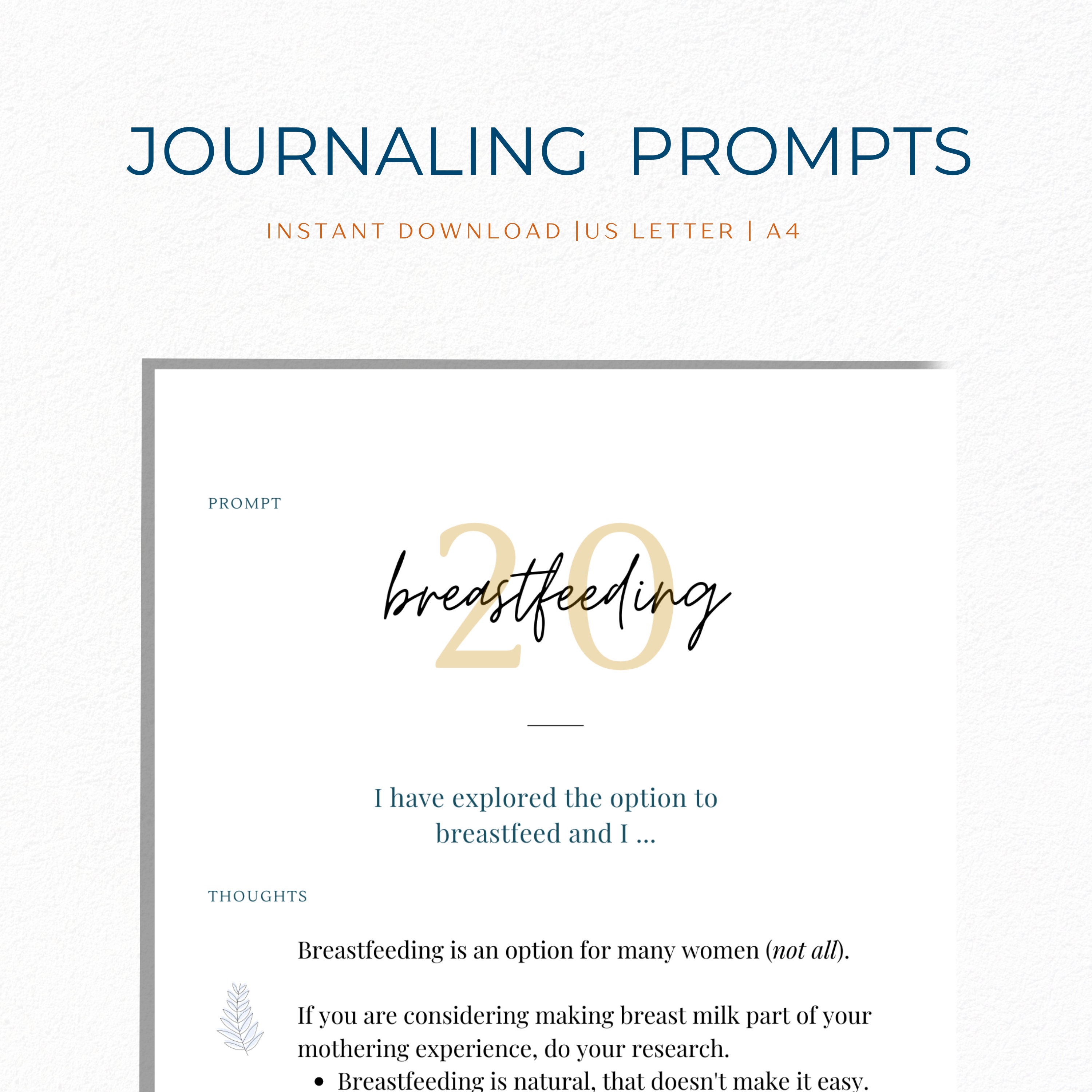 Pregnancy Journal Prompts {printable} | Pregnancy Printables - Etsy