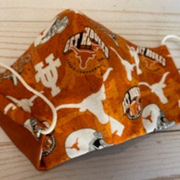 Texas Longhorn Face Mask - Etsy
