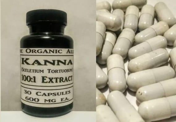 30 Capsules Kanna 100:1 Extract 100x | Etsy