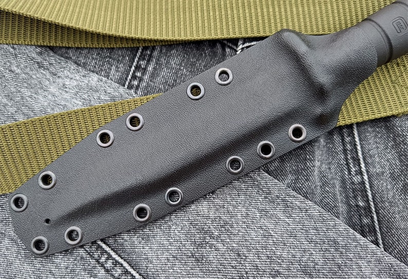 Kydex Sheath for Glock 78/81 Knife. Black Color. Handmade Tactical ...