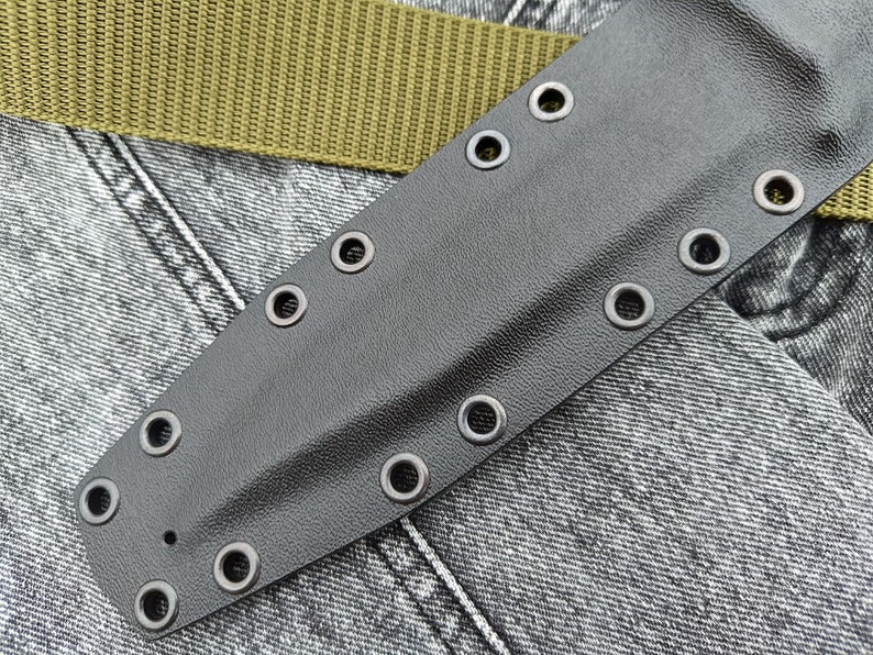 Kydex Sheath for Glock 78/81 Knife. Black Color. Handmade Tactical ...