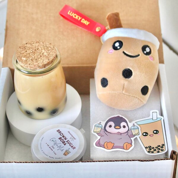 Boba Tea Keychain - Etsy