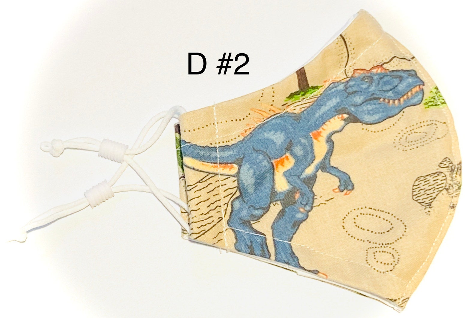 Dinosaurs Pattern. 3D Hybrid Face Mask Customized for Adults & | Etsy