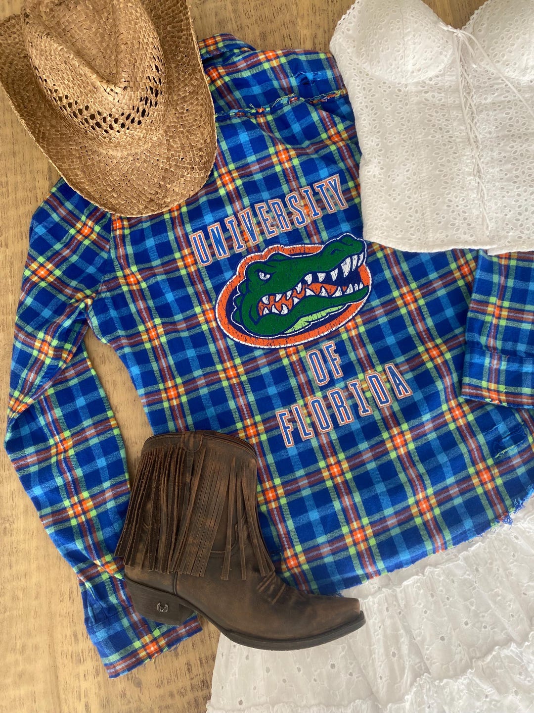 University of Florida Gators Flannel - Etsy