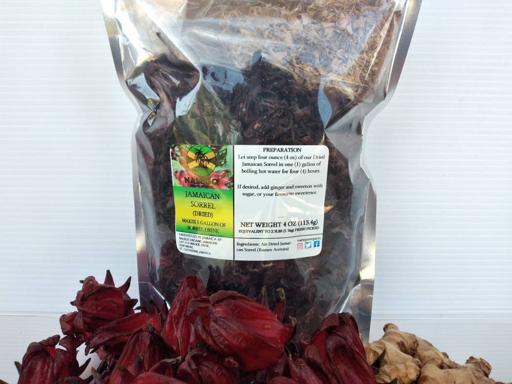 Jamaican Dried Sorrel Flakes Organic - Etsy