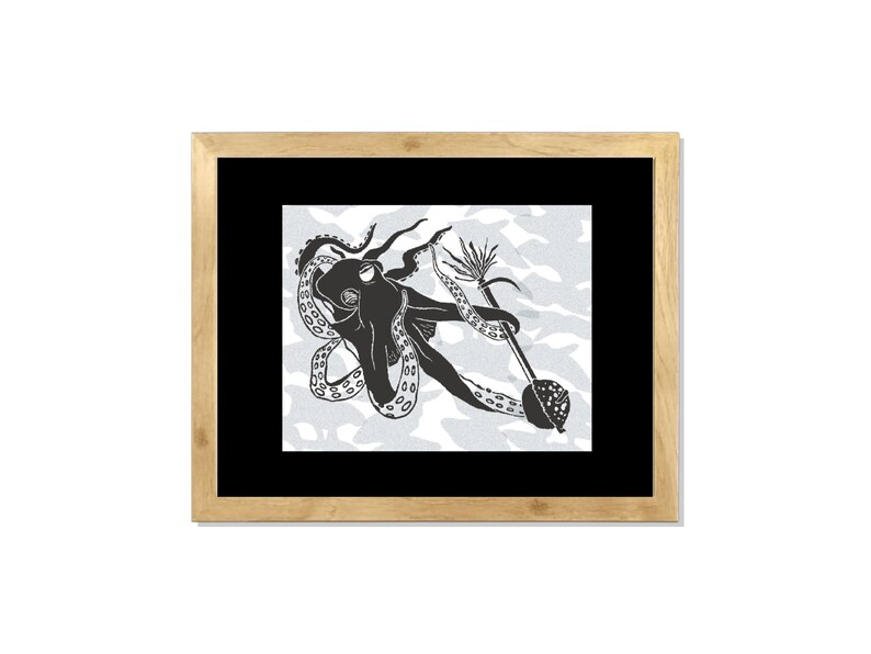 TAKO 8x10-in Digital Print | Mālie Moana Art | Matted or Unmatted - Etsy