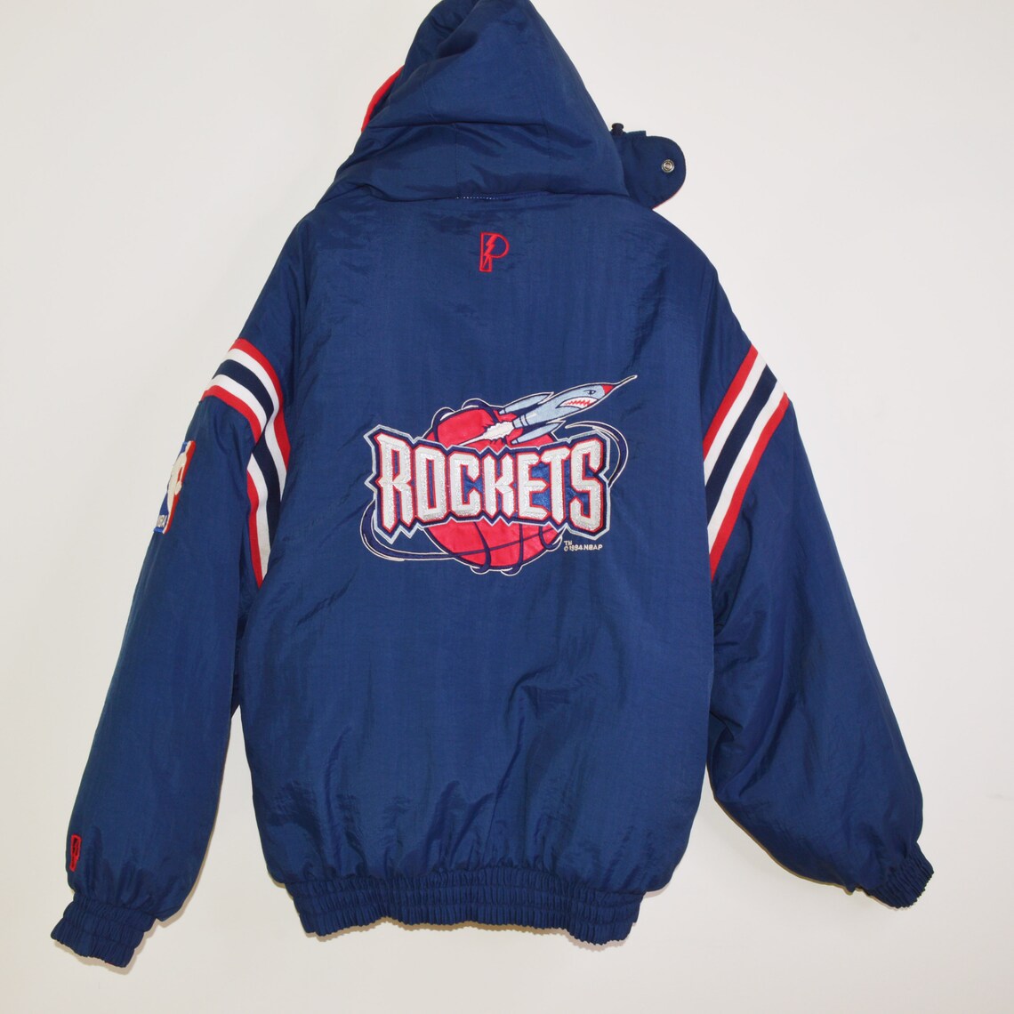 Vintage NBA Houston Rockets Pro Player Puffy Jacket XXL - Etsy