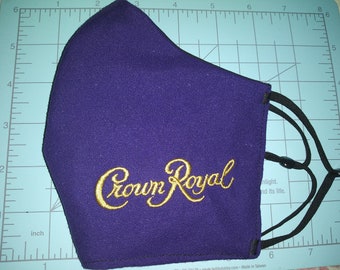Crown Royal Face Mask | Etsy
